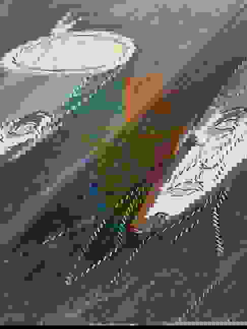 Larry Griffis Signed Double Sided Oil On Board Auction