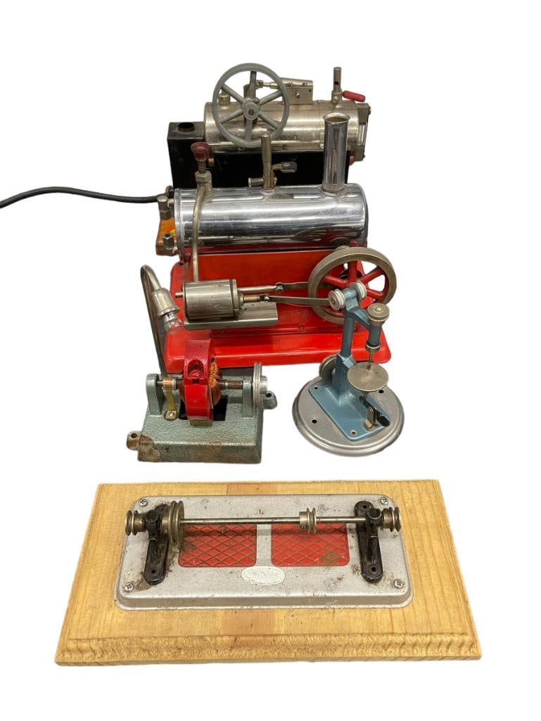 Jensen Steam Engine, Accessories And More Auction