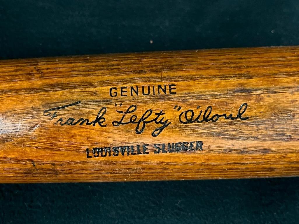 Frank "lefty" O'doul Hillerich & Bradsby Co. Louisville Slugger ...