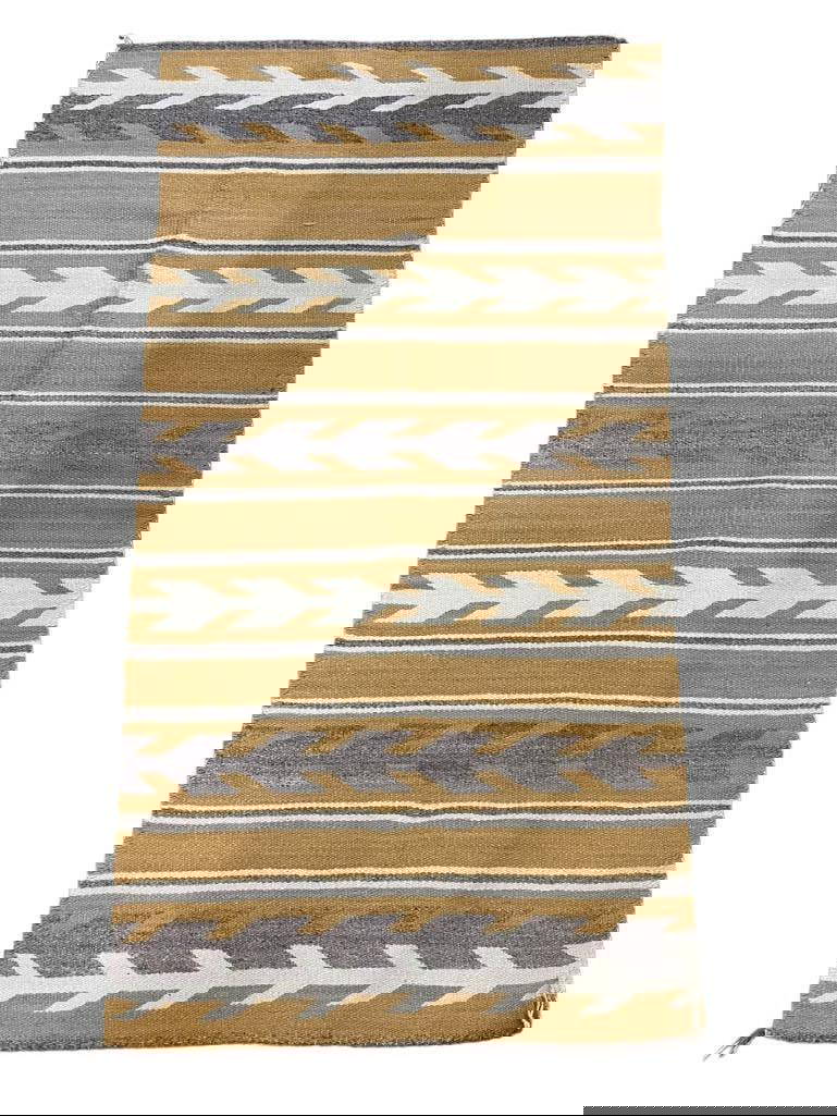Navajo Rug, Corn Stalk Design Auction