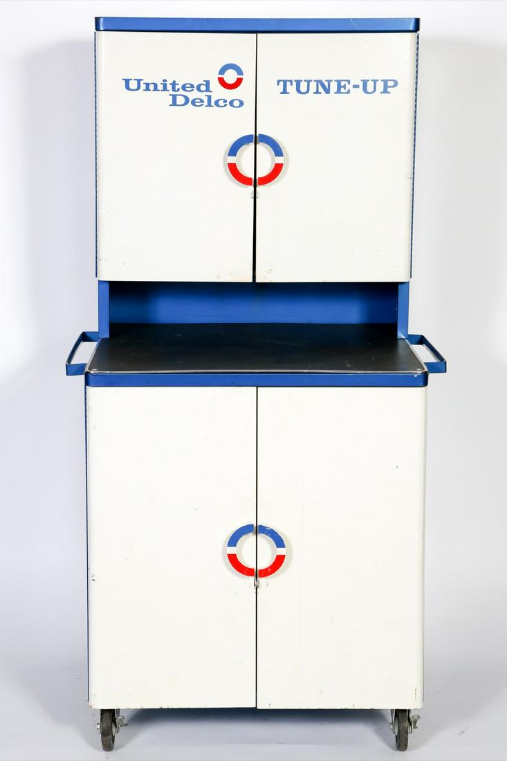 United Delco Tune Up Automotive Cabinet