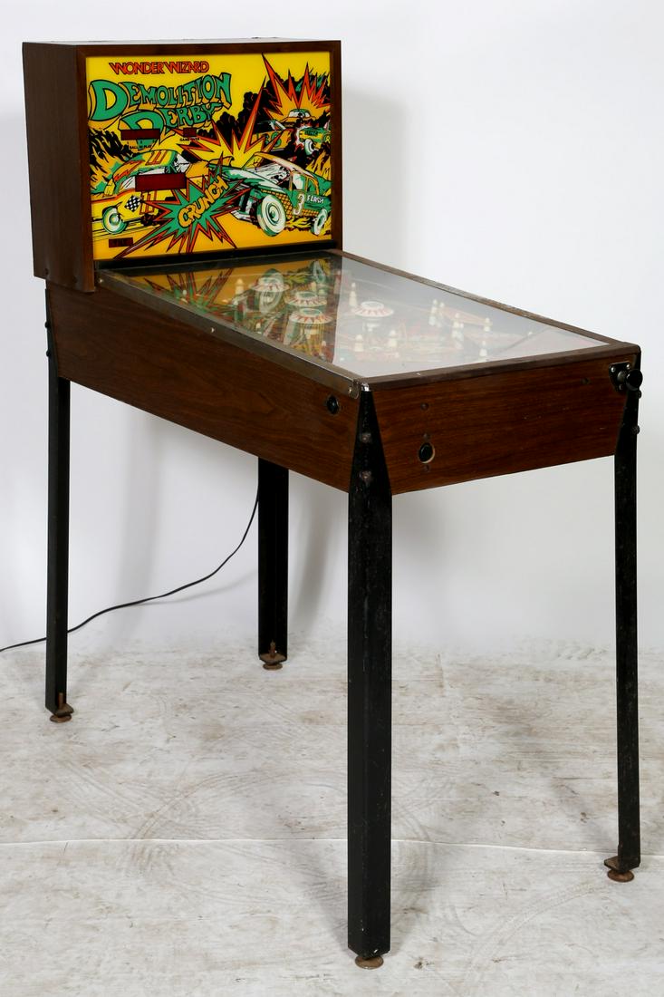 Wonder Wizard Demolition Derby Pinball Machine - Feb 23, 2020 | Troy ...