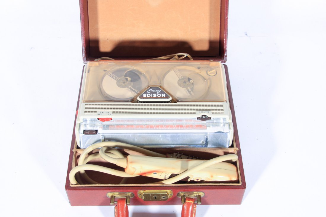 Edison Envoy Tape Recorder Dictaphone
