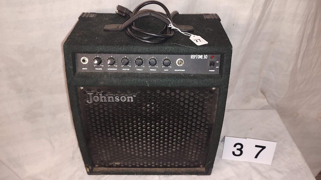 Johnson/Reptone 30 30-Watt Solid State Amplifier (#0037) on Mar 31 ...