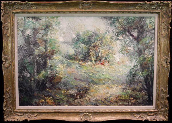 Eva Makk Original Oil Painting (1933)