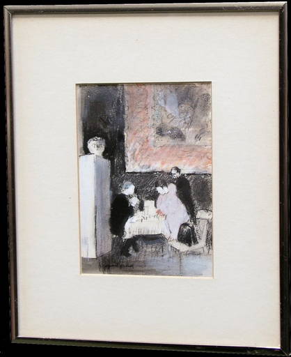 Warren Brandt (american 1918 2002) Watercolor