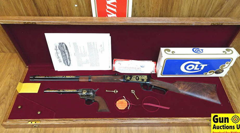 Winchester / Colt Commemorative Rifle/revolver Set.