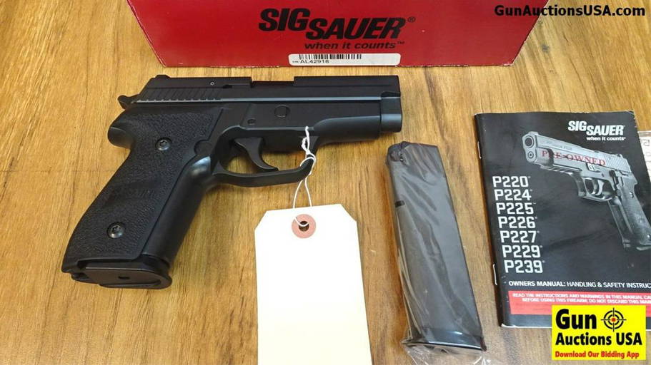 SIG SAUER P229 SS .40 S&W Semi Auto Pistol. Like New. - Dec 14, 2019 | Gun Auctions USA in FL
