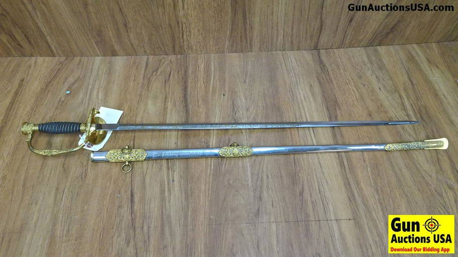 Shannon Miller & Crane 1885 Ceremonial Dress Sword