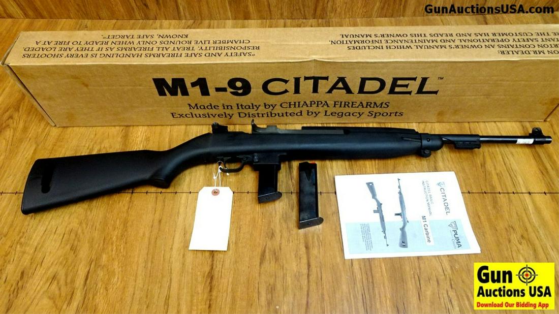 CHIAPPA M1 CARBINE 9MM Semi Auto Rifle. NEW in Box - Feb 08, 2020 | Gun ...