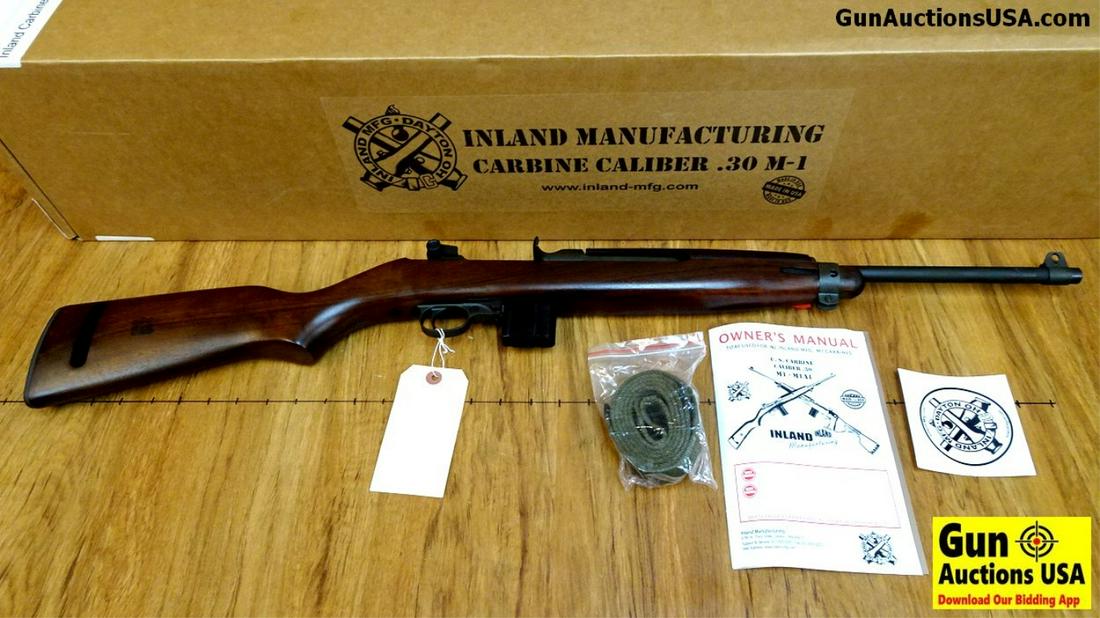 INLAND M1 CARBINE .30 Cal. Semi Auto Rifle. NEW in - Feb 08, 2020 | Gun ...