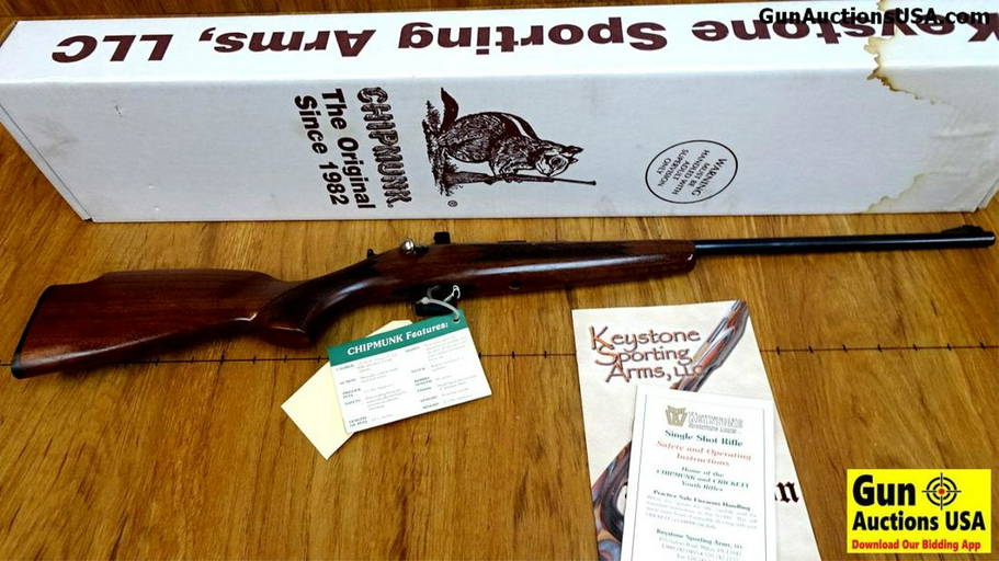 KEYSTONE SPORTING ARMS CHIPMUNK .22 LR Bolt Rifle. - Feb 08, 2020 | Gun ...