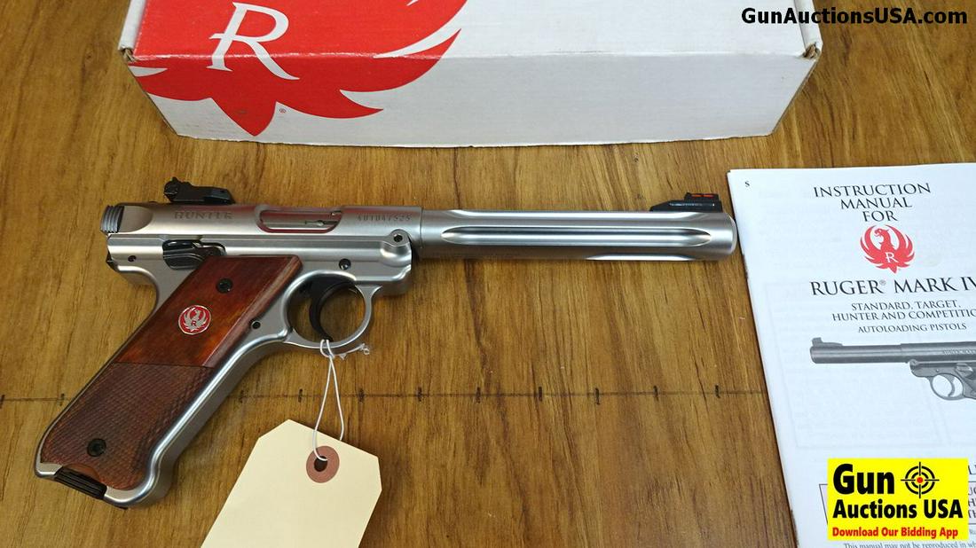 Ruger MARK IV HUNTER .22 LR Semi Auto Pistol. NEW in - Mar 22, 2020 ...
