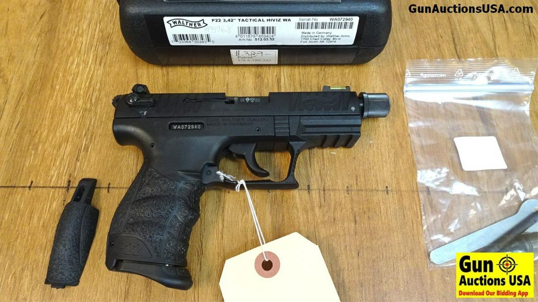 Walther P22 THREADED BARREL .22 LR Semi Auto Threaded - Mar 22, 2020 ...