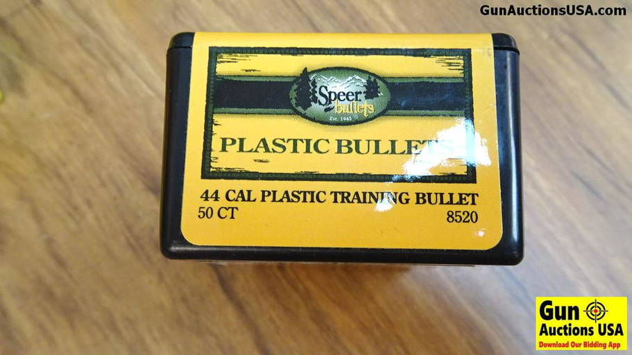 Speer .44 Cal Bullets. 600 Rounds of Plastic Training - Mar 22, 2020 ...