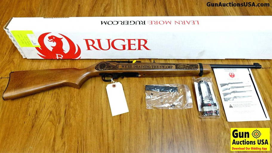 Ruger 10 22 .22 Lr Trump Rifle. New In Box. 18" Barrel.