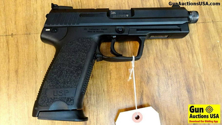 H&K USP TACTICAL .45 ACP THREADED Pistol. Very Good. 5" - Nov 01, 2020 ...