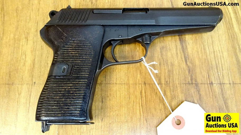CZECH 52 7.62 X 25 Pistol. Very Good. 4.5" Barrel. Shin - Nov 01, 2020 ...