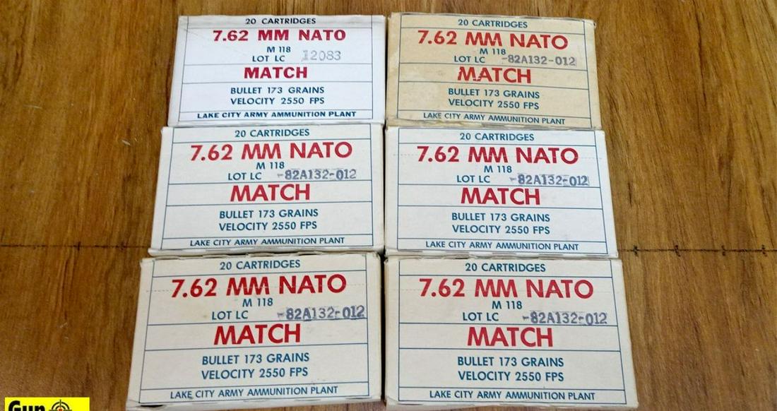 Lake City 7.62x51 NATO Ammo. 120 Rounds of M118 173 Gr - Mar 14, 2021 ...