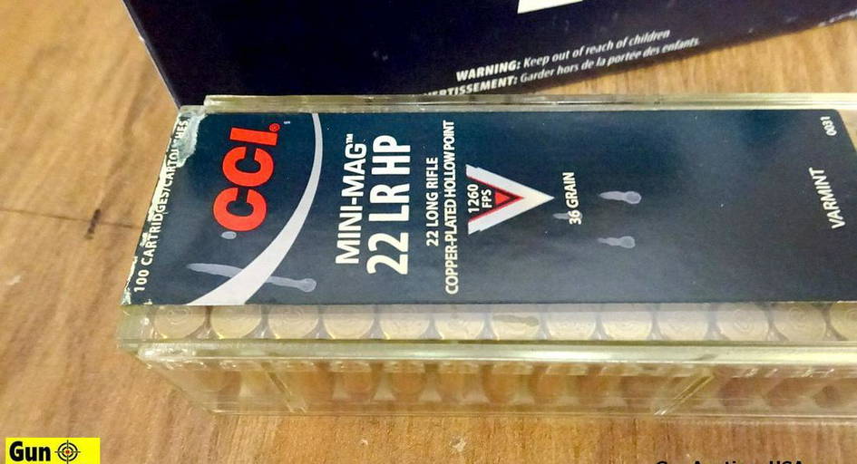 CCI 22 LR Ammo. 500 Rounds of Mini Mag 22LR HP, 36 Gr - Jun 27, 2021 ...