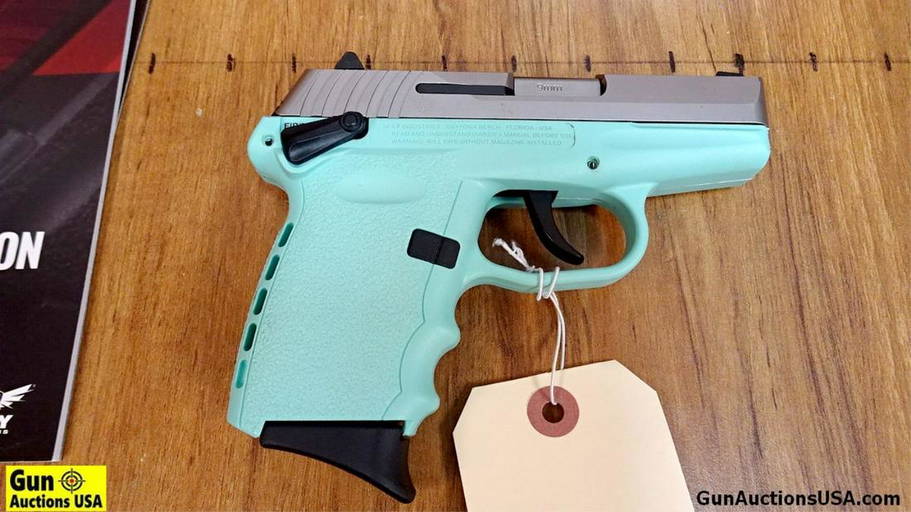 Sccy Cpx 1 9mm Pistol. Like New. 3" Barrel. Features A