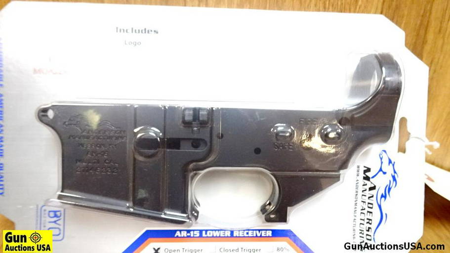 Anderson Am 15 Multi Receiver. New. Open Trigger Ar 15