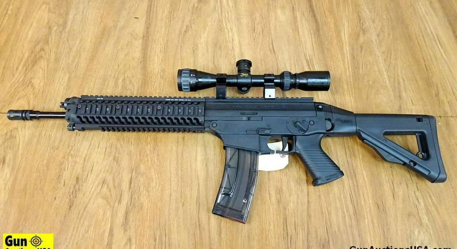 SIG SAUER SIG522 .22 LR Rifle. Excellent Condition. 18" Barrel. Shiny ...