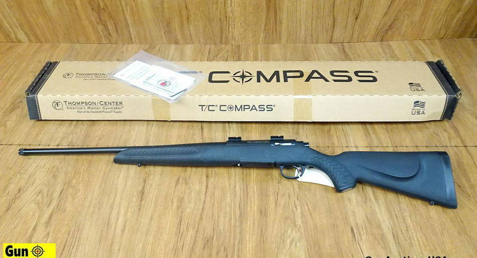 S&W T/C COMPASS .22-250 APPEARS UNFIRED Rifle. Like New. 22" Barrel ...