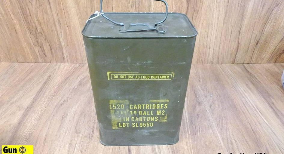 Military Surplus .30 Cal Ball M2 Ammo. 520 Rounds All In A Sealed Spam ...