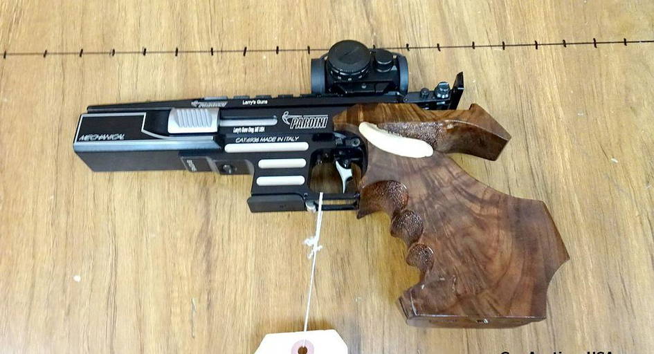 PARDINI SP .22 LR Semi Auto CUSTOM TARGET Pistol. Excellent Condition ...