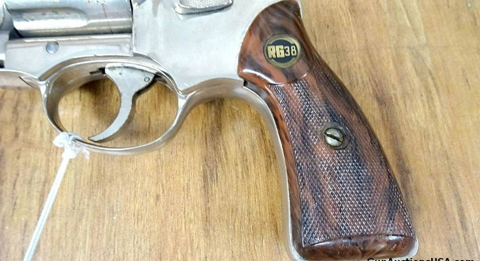 Rohm Rg38 .38 Special Revolver. Fair Condition. 4" Barrel. Shiny Bore ...