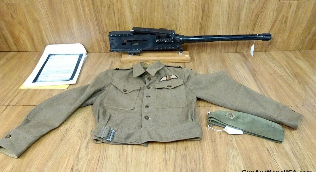 Raf Militaria 1942 Mkii Inglis .303 Militaria Collector's Inert Machine ...