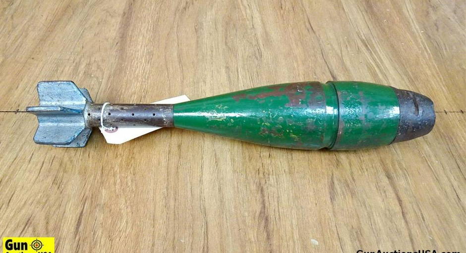 Military Surplus COLLECTOR'S Mortar. Good Condition. Stamped TV 322 ...