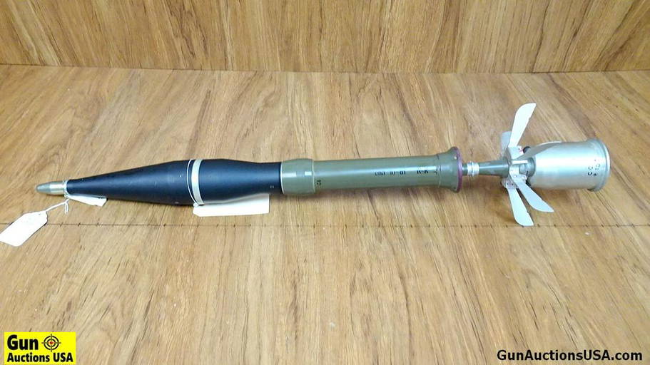 Russian Military Surplus Pg9 Inert Collector's Rocket. Excellent ...