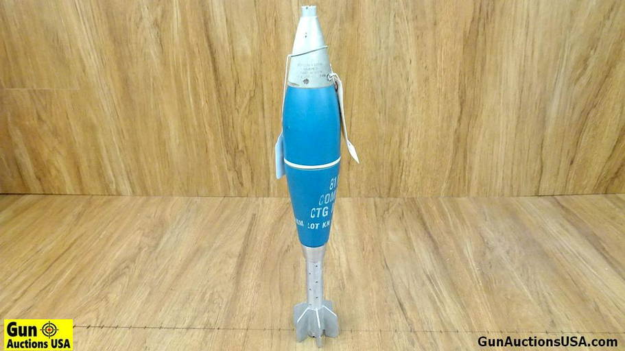 U.s. Military Surplus M374 Inert Military Collector's Mortar. Excellent ...