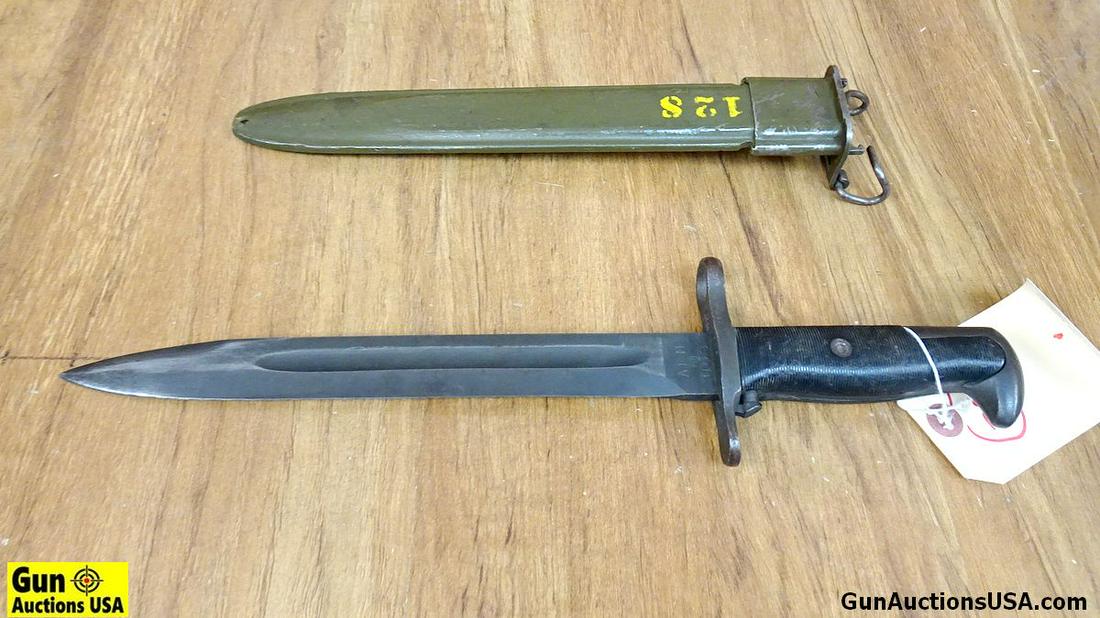 AFH Military Surplus Bayonet. Very Good. Appears to be a M1 Garand ...