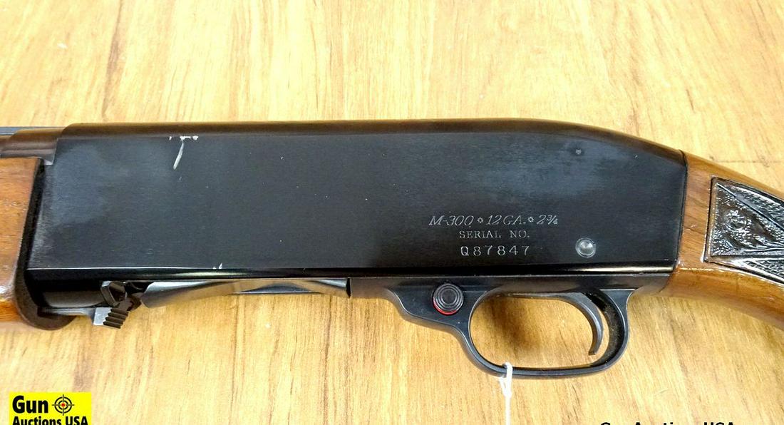 SEARS TED WILLIAMS MODEL 300 12 ga. Semi Auto JEWELED BOLT Shotgun ...
