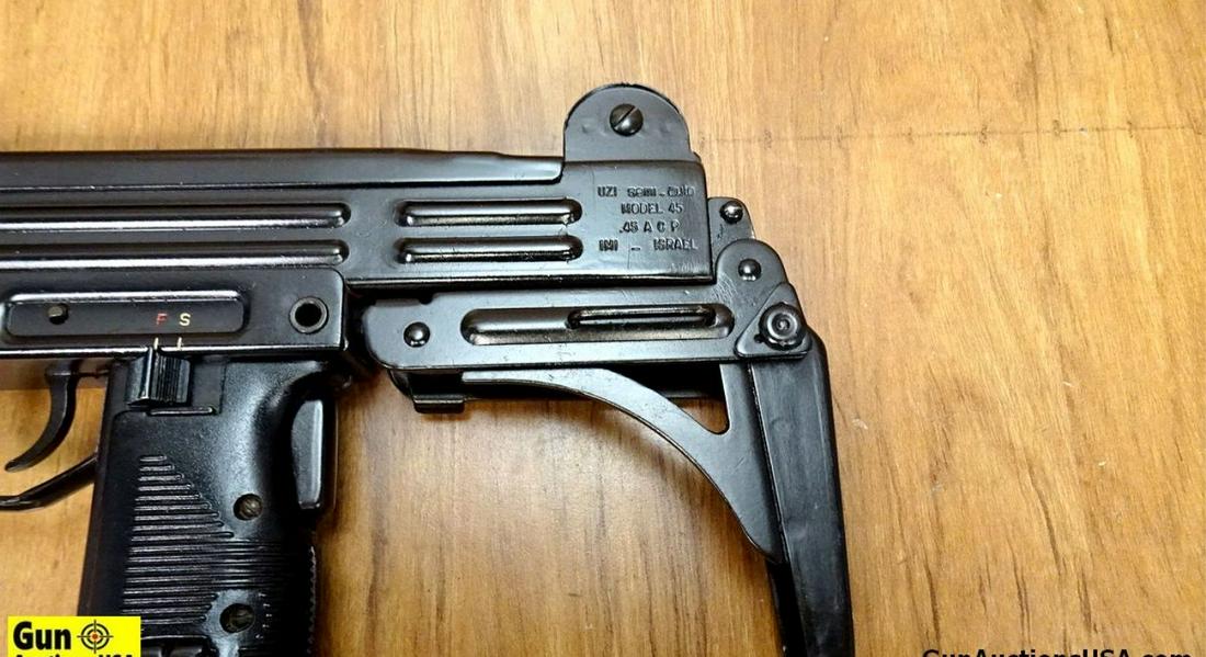 Iwi Israel 45 .45 Acp Semi Auto .45 Uzi Rifle. Excellent Condition. 16. ...