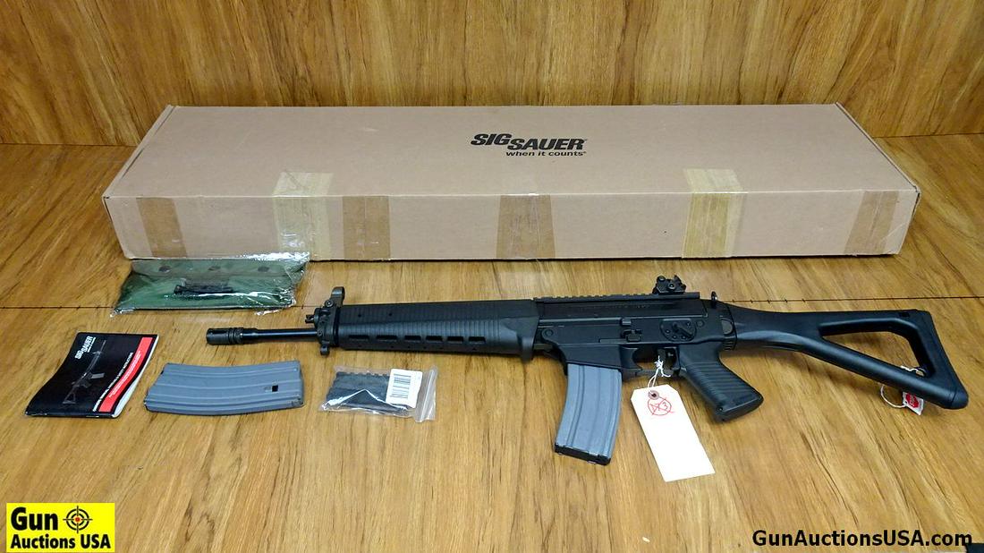 Sig Sauer Sig556 5.56 Nato Semi-auto Folding Stock Rifle. Like New. 16 ...