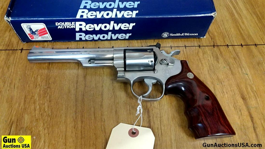 S&w 66-2 .357 Magnum Revolver. Excellent Condition. 6" Barrel. Shiny ...