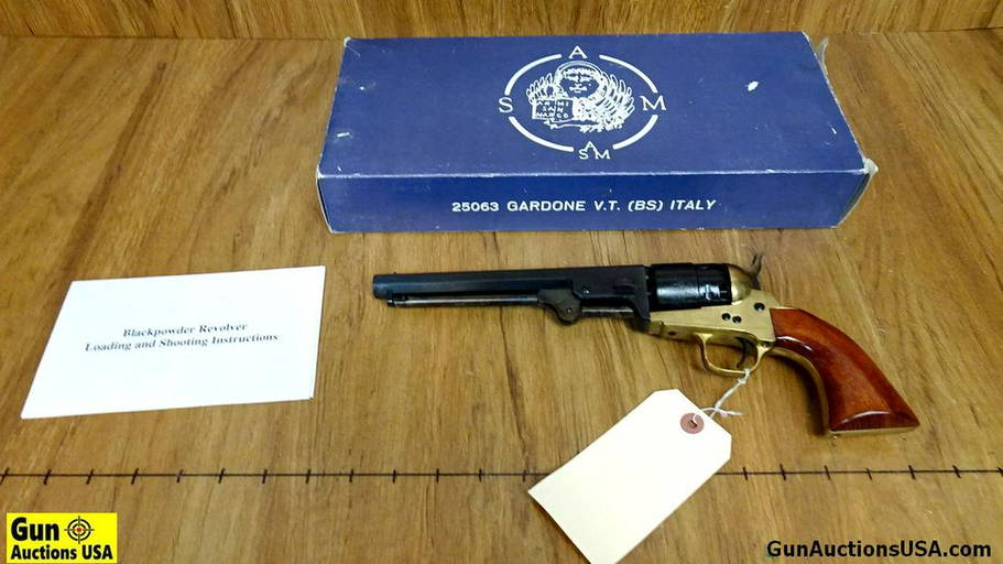Cva 1851 Navy .44 Black Powder Revolver. Like New. 7.5" Barrel. Shiny ...