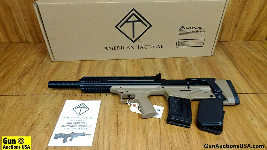 Ati Bulldog 12 Ga. Semi Auto Shotgun. New In Box. 19" Barrel. Bull Pup ...