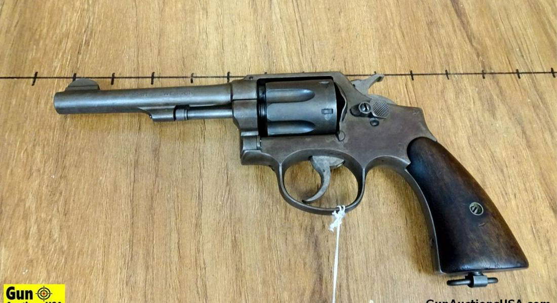 S&w Victory Model .38 S&w Revolver. Good Condition. 5" Barrel. Shiny ...