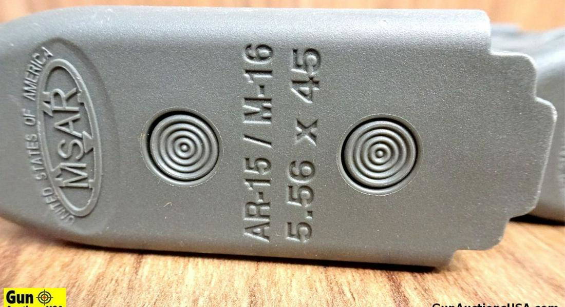 Msar Xm30-e4 5.56x45 Magazines. Like New. Lot Of 10; Od Green, 30 Round ...