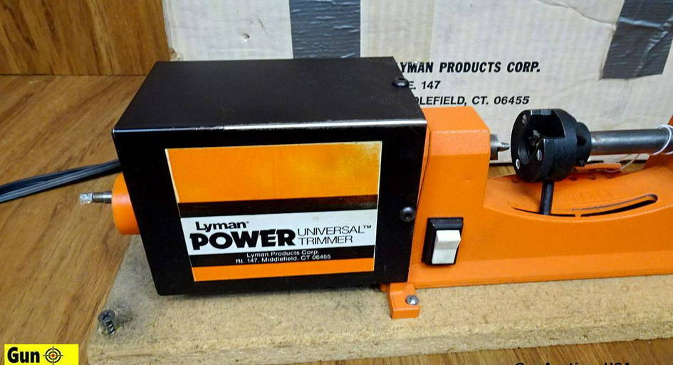 Lyman Case Trimmer. 110 V Power Trimmer. Includes Box. . (59462)