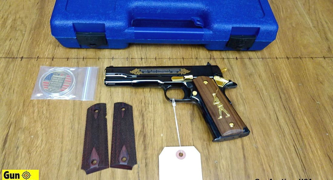 Colt 1911 Tomb Of The Unknown Soldier Government Model .45 Acp Semi ...