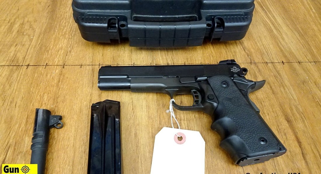 Rock Island M1911 A2 Fs-mm .22 Tcm Semi Auto 22tcm Pistol. Very Good. 5 ...