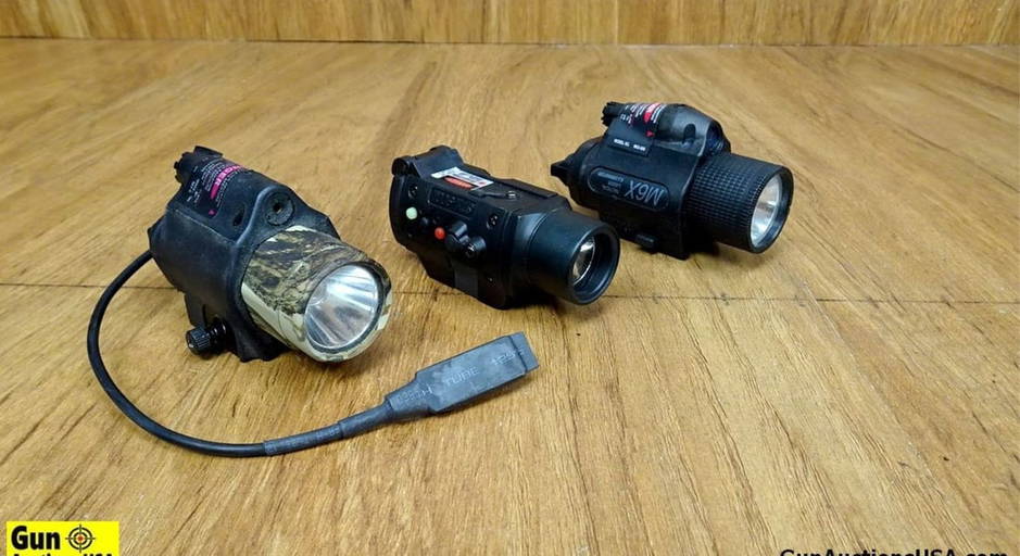 Sig, Insight Tech, Etc. Stl 900l Weapon Lights. Very Good. Lot Of 3 ...