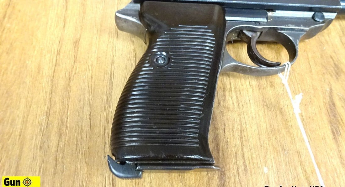 Cyq (spreewerk) P38 9mm Semi Auto Collectors Pistol. Very Good. 5 ...