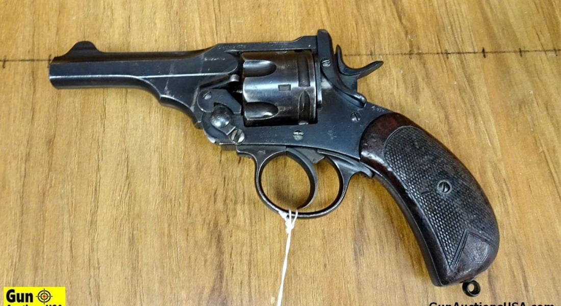 Webley Mark V .455 Webley Collector's Revolver. Good Condition. 4 ...